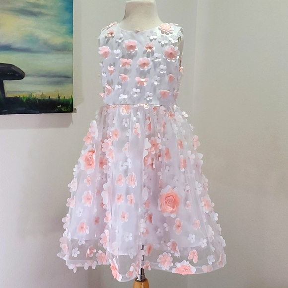 Rare Editions | Dresses | Rare Editions Little Girls Size 5 Sleeveless ...